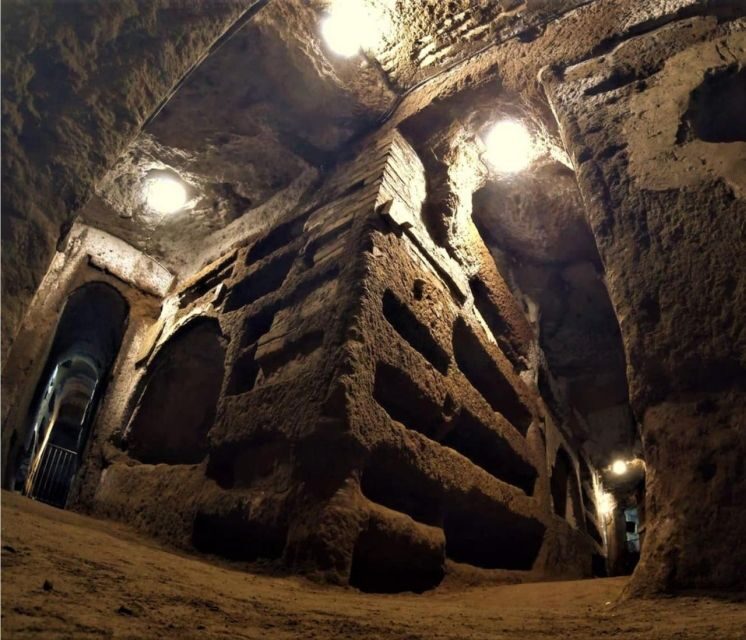Rome Catacombs Underground Small Guided Tour with Transfer - Key Points
