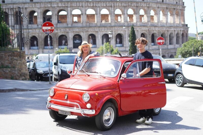 Rome: Ciao Bella Fiat 500 Vintage Tour with Aperol Spritz - Key Points