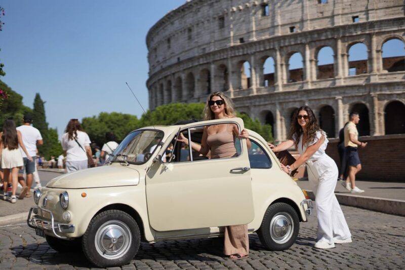 Rome: Ciao Bella Fiat 500 Vintage Tour with Aperol Spritz - Frequently Asked Questions