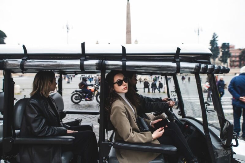 Rome: City Center Food Tour in Golf Cart with Guide - An Introduction to the Experience