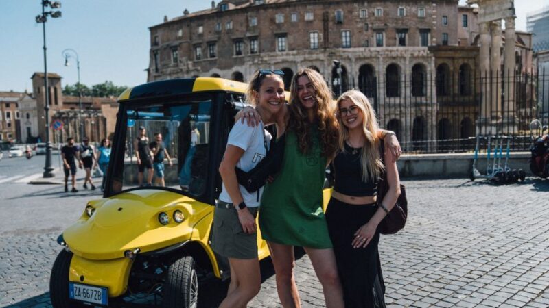 Rome: City Highlights Golf Cart Tour with Local Guide - Booking & Practical Details
