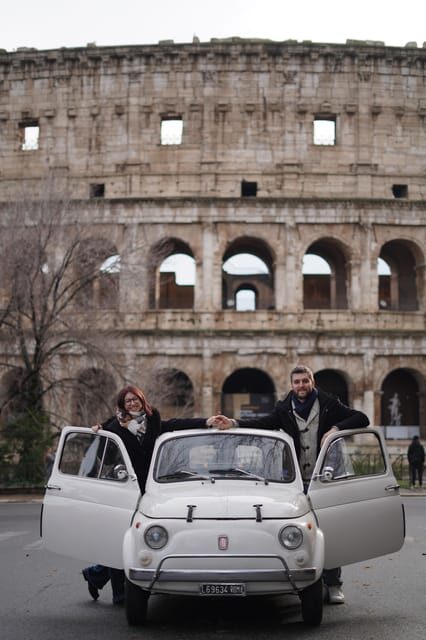 Rome: City Tour in a Retro Fiat 500 with Photo Stops - Key Points