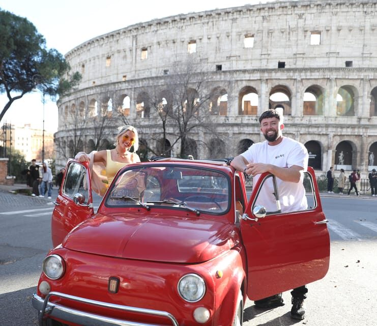 Rome: City Tour in a Retro Fiat 500 with Photo Stops - Authentic Reviews & Traveler Insights