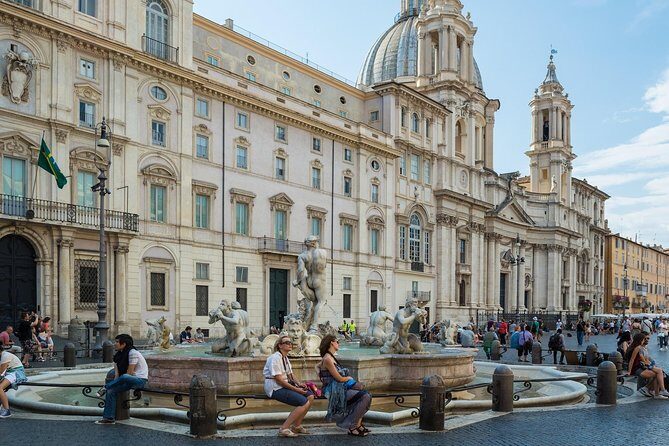 Rome city walking tour spanish steps Trevi Fountain Piazza Navona - Piazza Navona: Rome’s Baroque Showcase