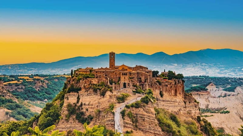 Rome: Civita di Bagnoregio & Villa Lante Tour with Wine - Key Points