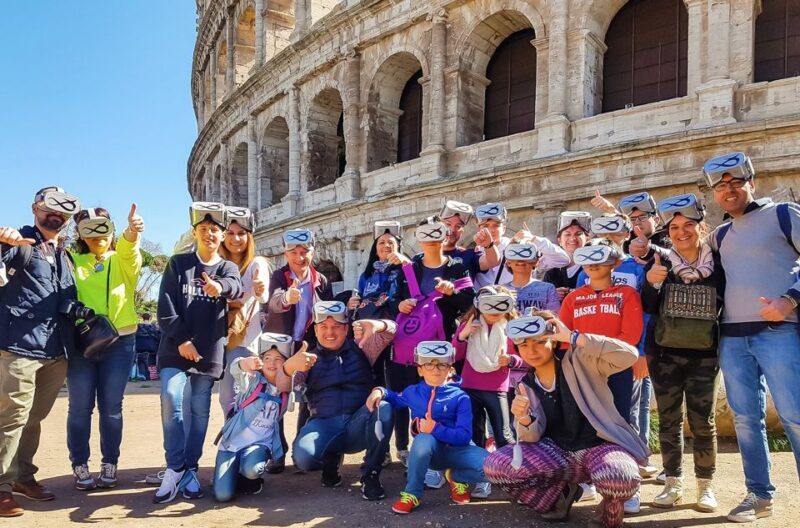 Rome: Colosseum Entry + Virtual Reality Tour Experience - Itinerary Breakdown