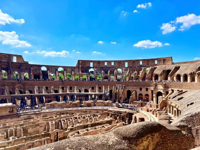 Rome: Colosseum & Forum with AudioGuide App + Optional Arena - FAQ