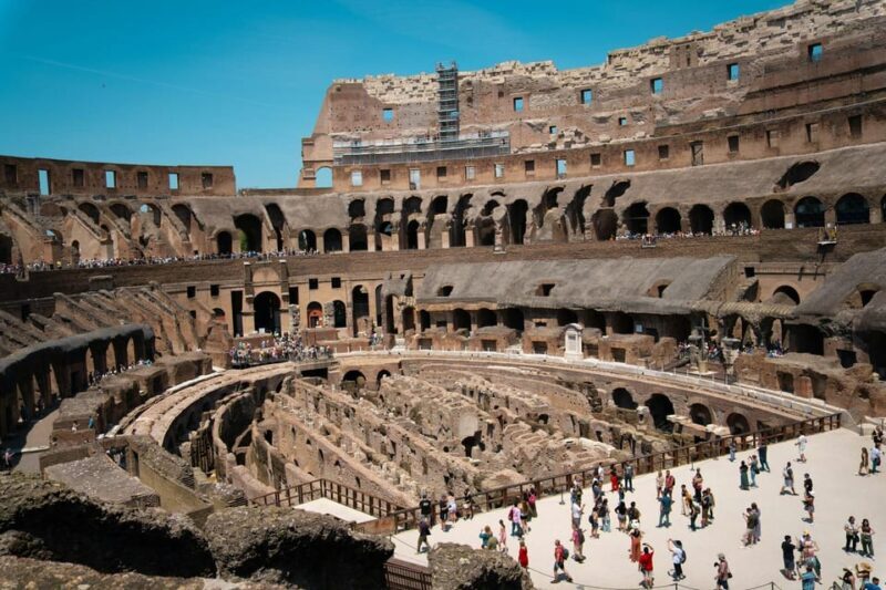 Rome: Colosseum Underground max 6 people - Key Points