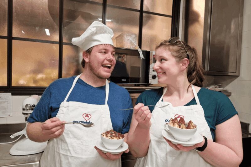 Rome cooking: Gelato & Tiramisu with savoiardi Baking class - Key Points
