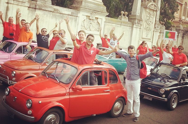 Rome Driving Tour By Vintage Fiat 500 - Key Points