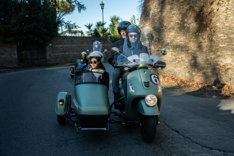 Rome: Evening Vespa Sidecar City Tour - Key Points