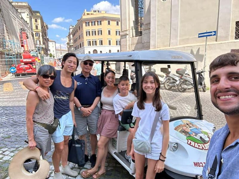 Rome: Explore Rome like Emily in a Golf Cart - Key Points