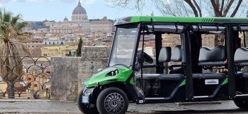 Rome: Family-Friendly Golf Cart Tour with Gelato - Key Points
