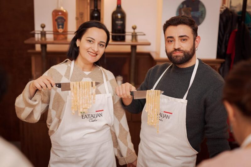 Rome: Fettuccine Pasta Cooking Class in Rome's City Center - Practical Tips for Booking & Participating
