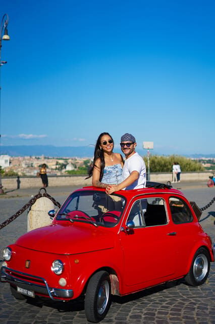 Rome Fiat 500 Tour with Professional Photoshoot - What It Means for You as a Traveler
