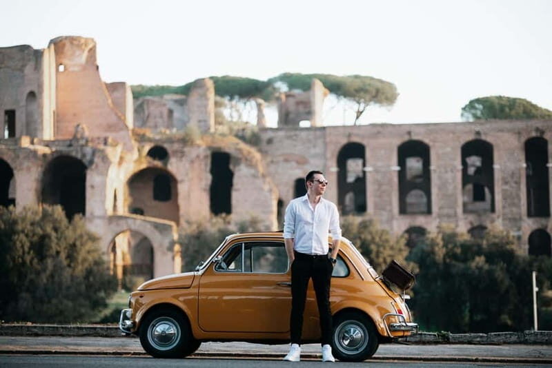 Rome: Fiat 500 Vintage City and Photo Tour - Key Points