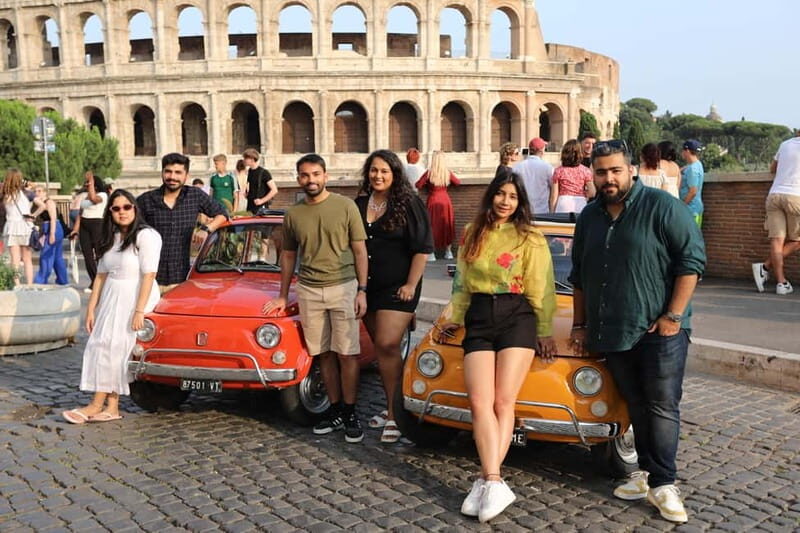 Rome: Fiat 500 Vintage City and Photo Tour - The Vehicle: Vintage Charm with Practical Considerations