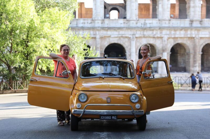 Rome: Fiat 500 Vintage City and Photo Tour - FAQs