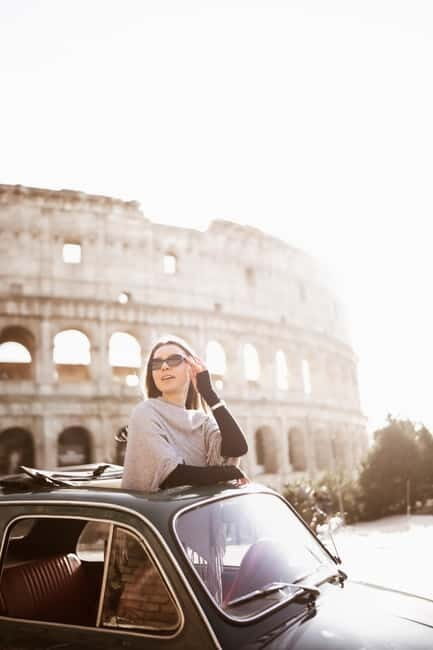 Rome: Fiat 500 Vintage Photo Tour - Key Points