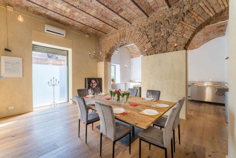 Rome: Five Shapes of Pasta Cooking Class in Ancient Tavern - Key Points