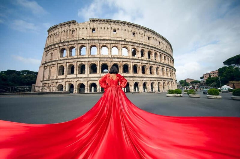 Rome: Flying Dress Photo & Video Shoot by the Colosseum - Introducing the Flying Dress Photo & Video Shoot Near the Colosseum
