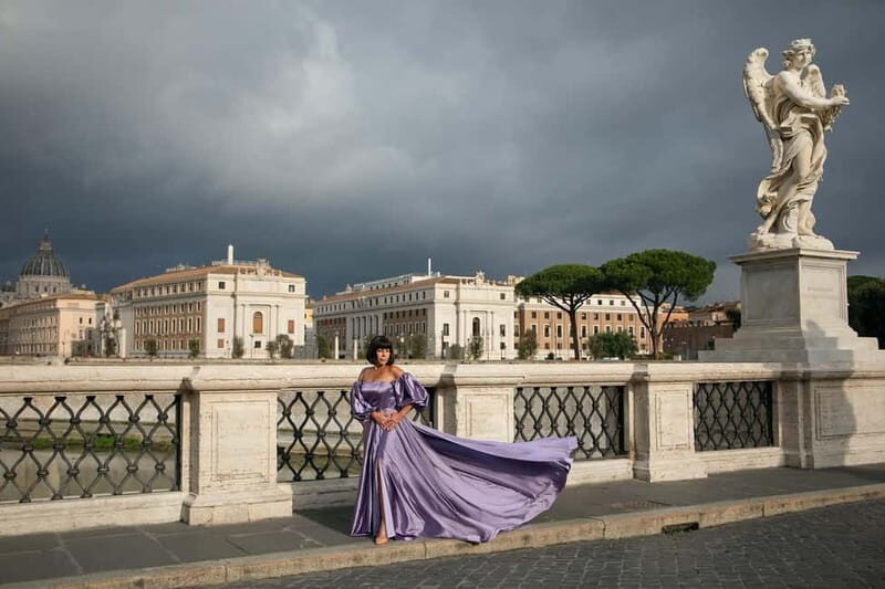 Rome: Flying Dress Photo & Video Shoot by the Colosseum - Analyzing the Value