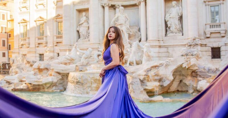 Rome: Flying Dress Photoshoot at Trevi Fountain - An In-Depth Look at the Flying Dress Photoshoot Experience