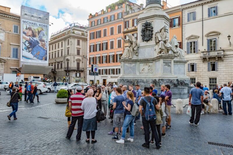 Rome: Fountains and Squares Small-Group Walking Tour - FAQ