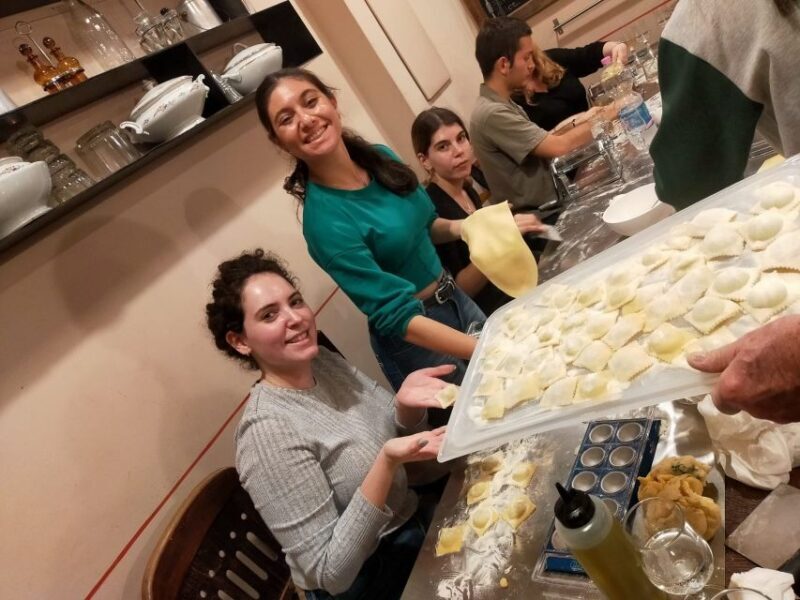 Rome: Fresh Pasta and Tiramisu Making Class with Fine Wine - Key Points