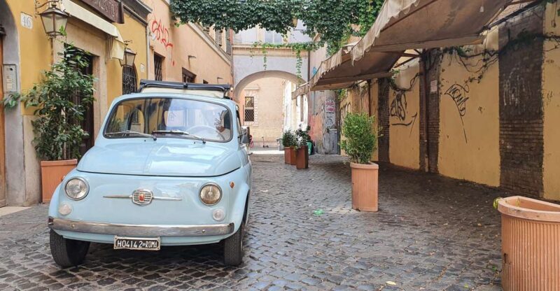 Rome: Full-Day Classic Fiat 500 Rental - The Charm of Italy’s Icon: The Fiat 500