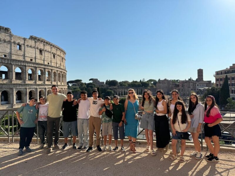 Rome: Golf Cart Big group Tour - Key Points