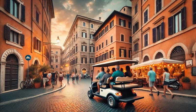 Rome: Golf Cart Night Tour - An In-Depth Look at the Experience
