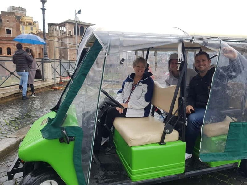 Rome Golf cart Tour - Key Points