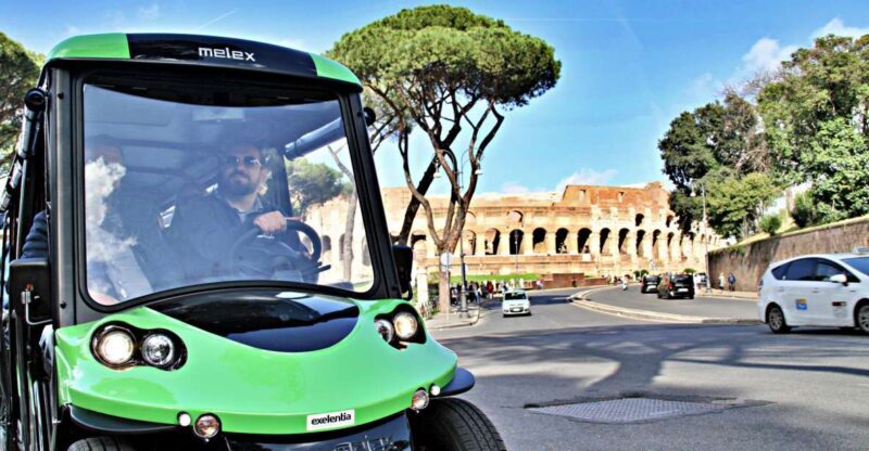 Rome: Golf Cart Tour with Artisanal Gelato Tasting - Discovering Rome on a Golf Cart