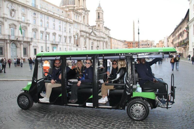 Rome: Golf Cart Tour with Artisanal Gelato Tasting - The Gelato Experience