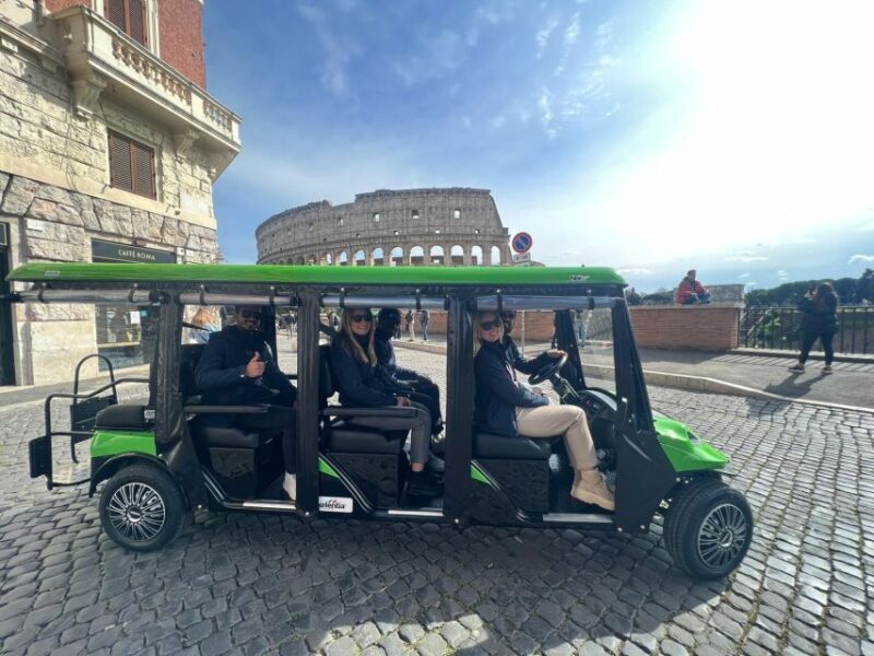 Rome: Golf Cart Tour with Artisanal Gelato Tasting - The Sum Up