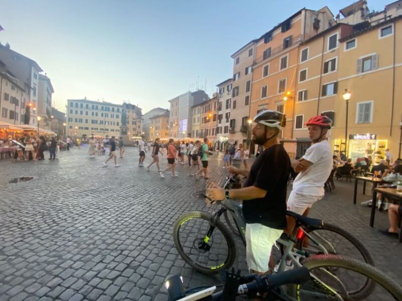 Rome: Guided eBike Evening Tour with italian Aperitif - What to Expect During the Tour