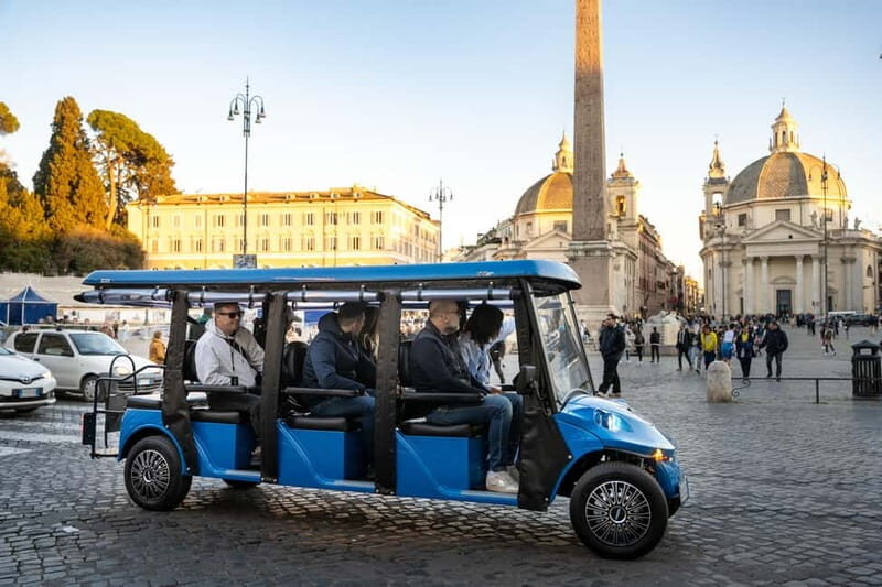 Rome: Guided Golf Cart Tour with Gelato and Souvenir - Discover Rome in Style on a Golf Cart