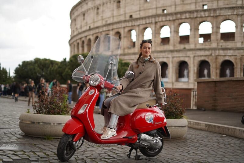 Rome: Guided Vespa Tour with Photo Stops - Key Points