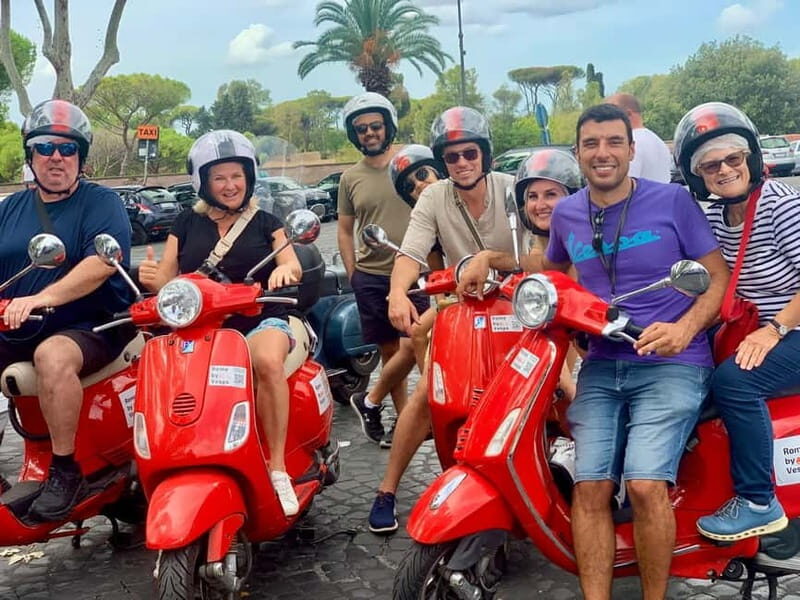 Rome: Guided Vespa Tour with Self-Drive or as a Passenger - Key Points
