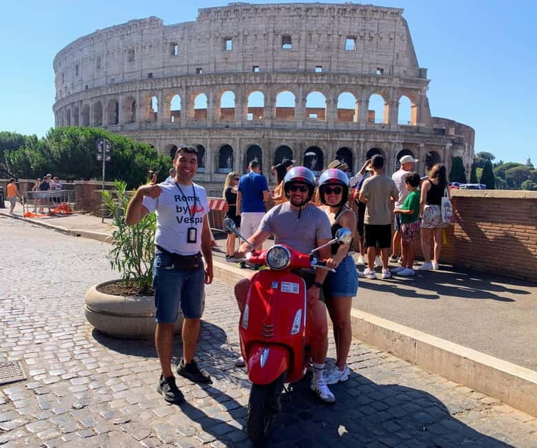 Rome: Guided Vespa Tour with Self-Drive or as a Passenger - FAQ