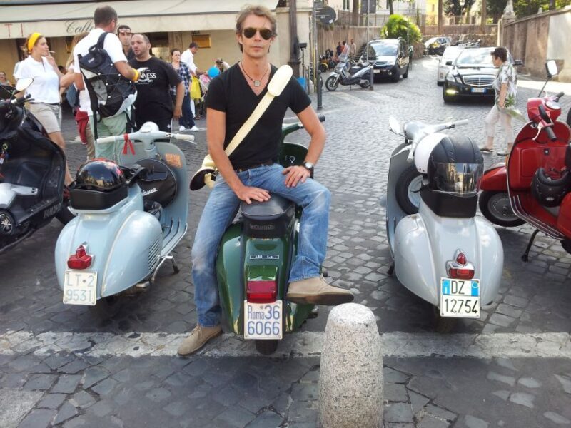Rome: Half-Day Tour by Vespa with Driver - Key Points
