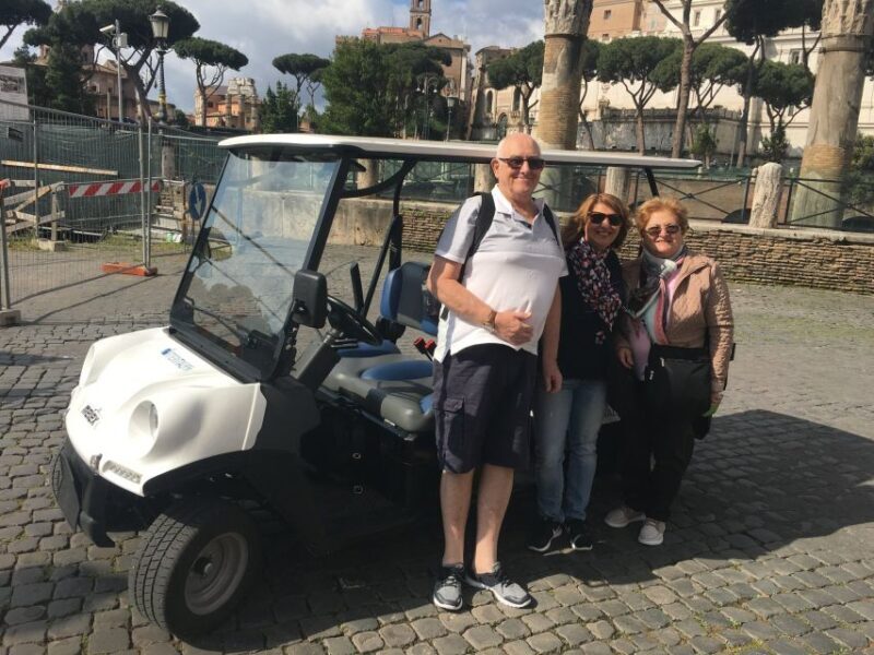 Rome: Highlights and Hidden Sights Golf Cart Tour - An Introduction to the Rome Golf Cart Experience