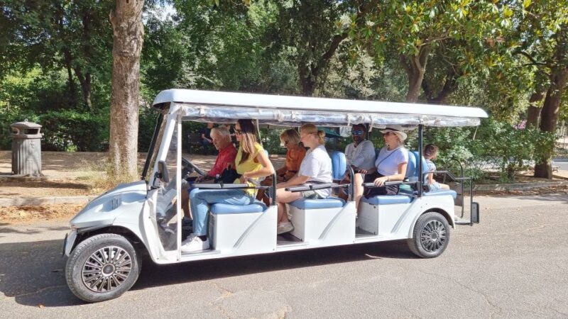 Rome: Highlights and Hidden Sights Golf Cart Tour - The Itinerary in Detail