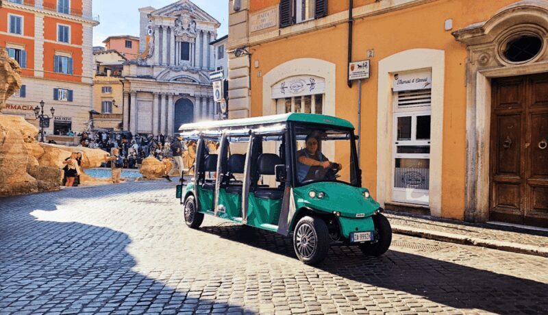Rome: Highlights Tour by Golf Cart - The Experience of Riding in a Golf Cart
