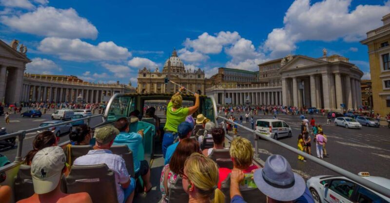 Rome: Hop-on-Hop-off Bus with Vatican and Sistine Chapel - Key Points