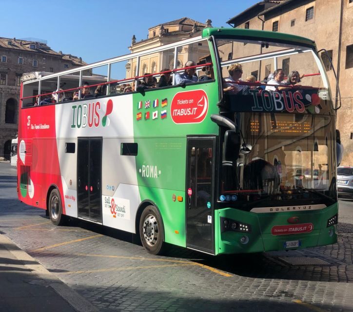 Rome: Hop-On Hop-Off Open-Top Bus City Tour - Key Points