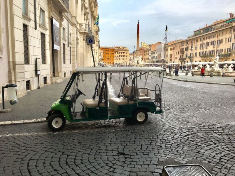 Rome: Imperial City Tour by Golf Cart with Optional Transfer - FAQs