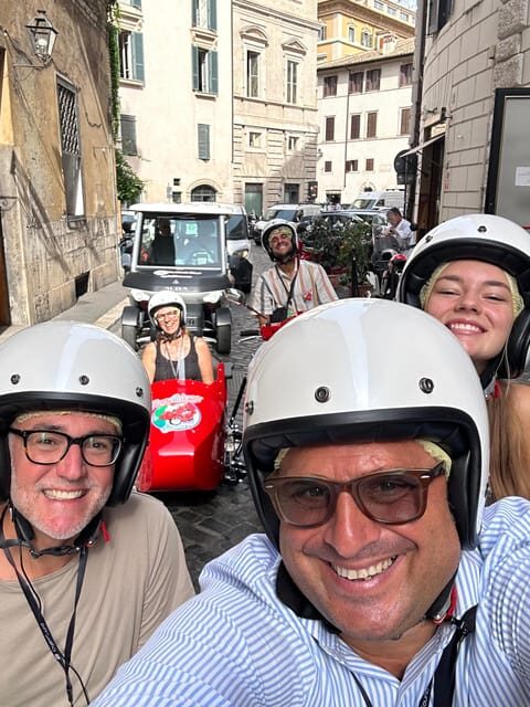 Rome in GoldenHour Private Vespa Sidecar Sunset Tour &Spritz - The Value of This Tour