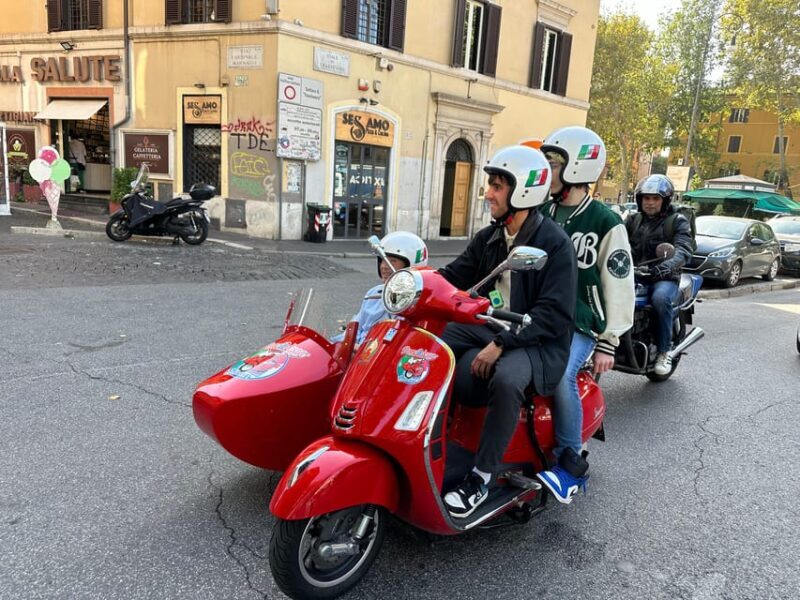 Rome in GoldenHour Private Vespa Sidecar Sunset Tour &Spritz - Who Will Love This Experience?